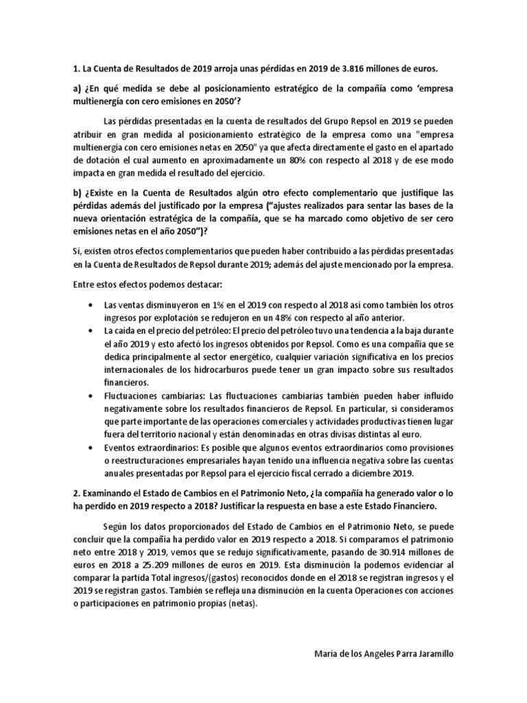 Caso Practico Repsol | PDF