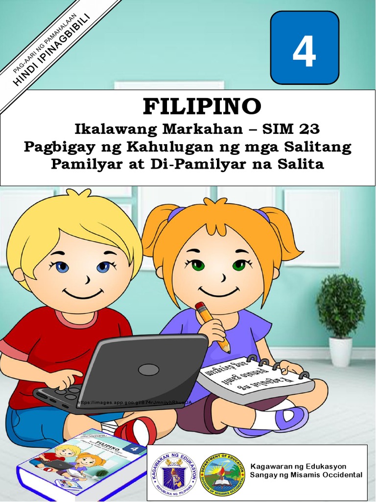 Filipino 4 - Q2 - SIM23 - v4 | PDF