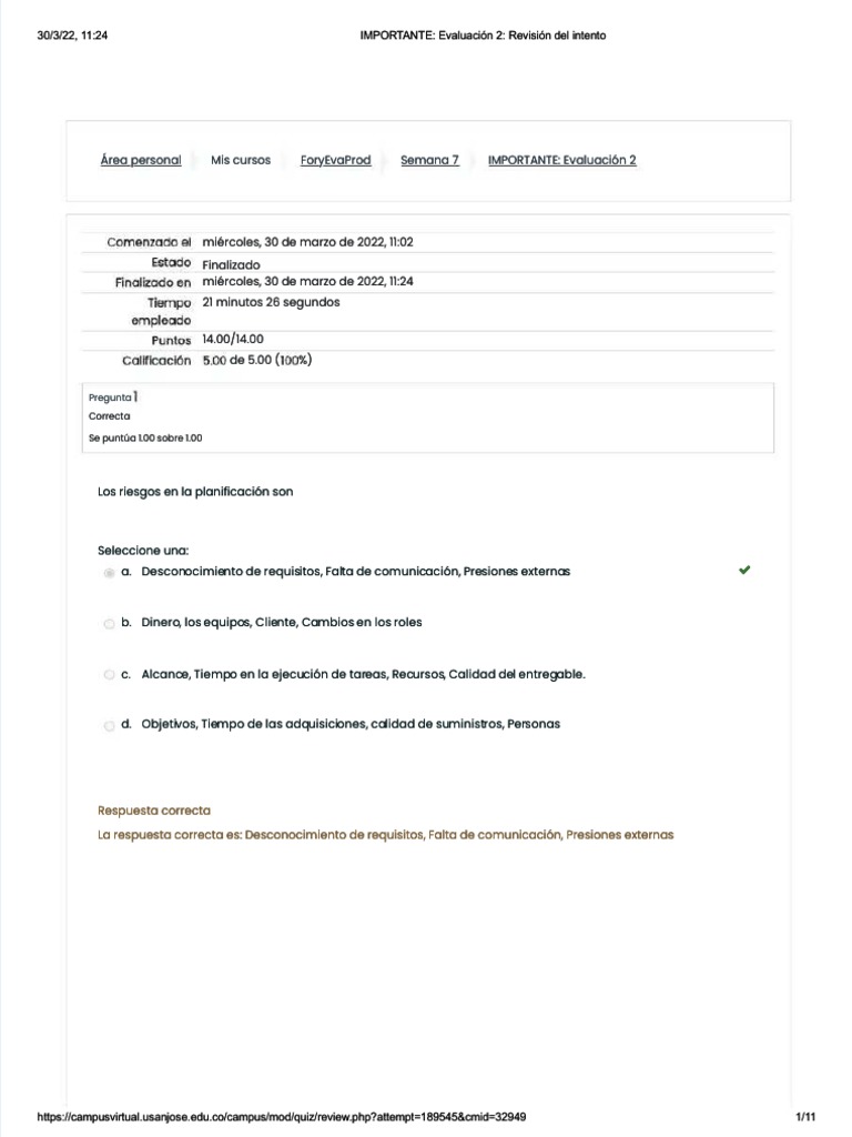 PDF Evaluacion 2 Formulacion de Proyectos Compress | PDF