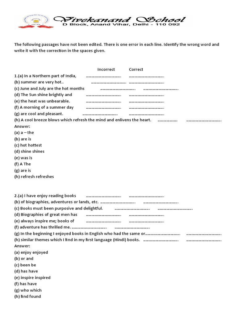Gap Filling - Answers | PDF