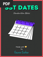 Topper Handwritten Notes for Class 10 SST | PDF | Balkans