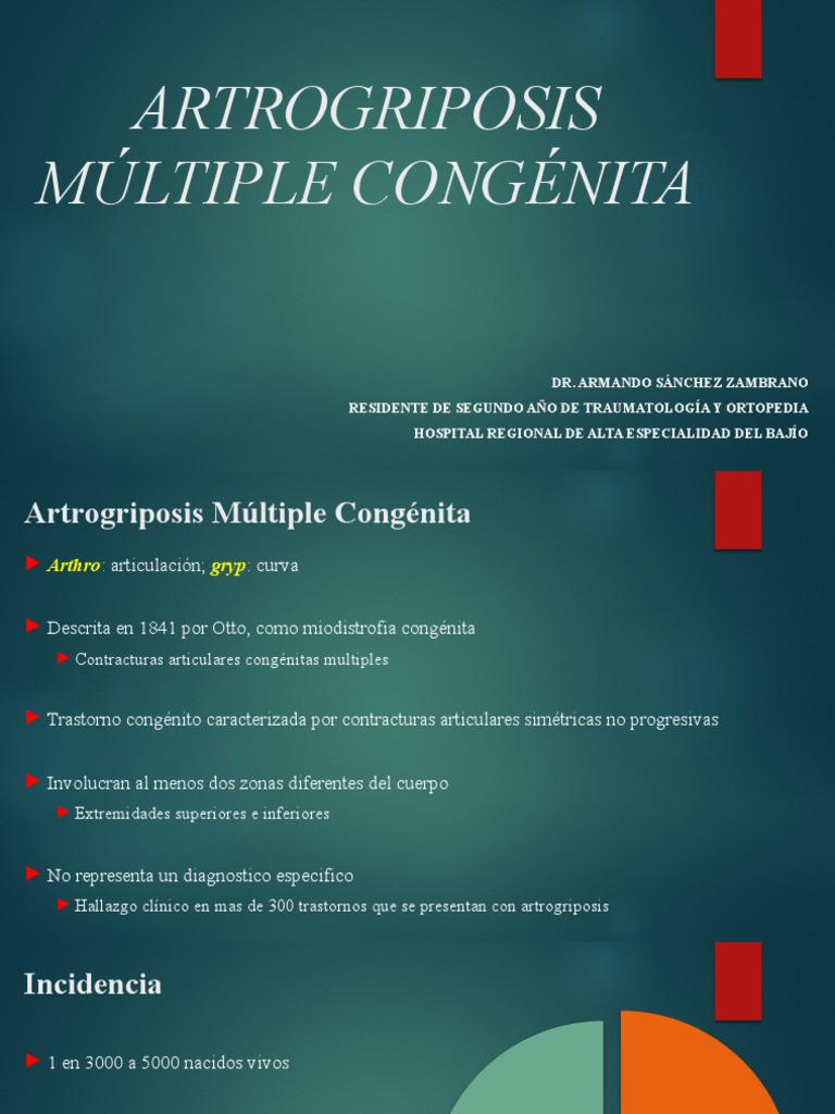 Artrogriposis Múltiple Congénita | PDF