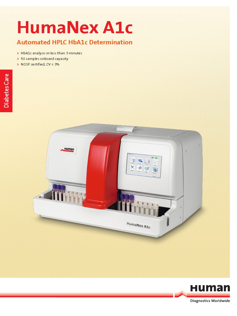 HumaNex EN | PDF | Glycated Hemoglobin | Clinical Medicine
