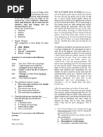 Escape Room- Answer Key | PDF