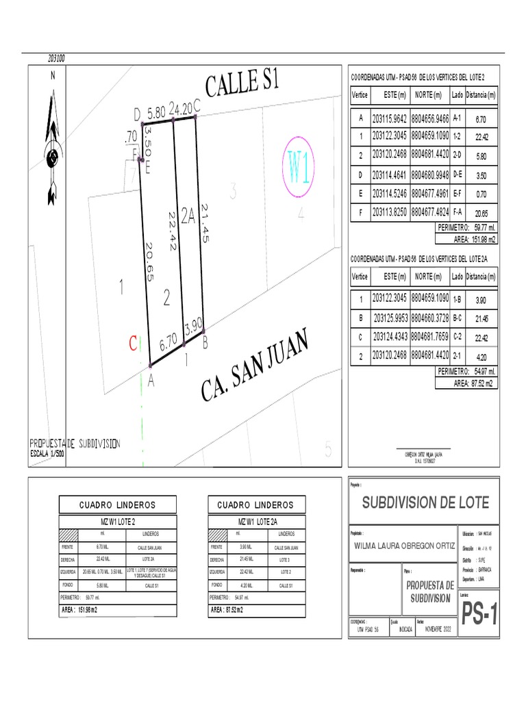 Subdivision de Lote | PDF
