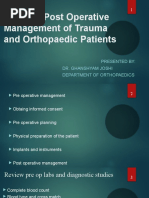 Postop Checklist-1 | PDF