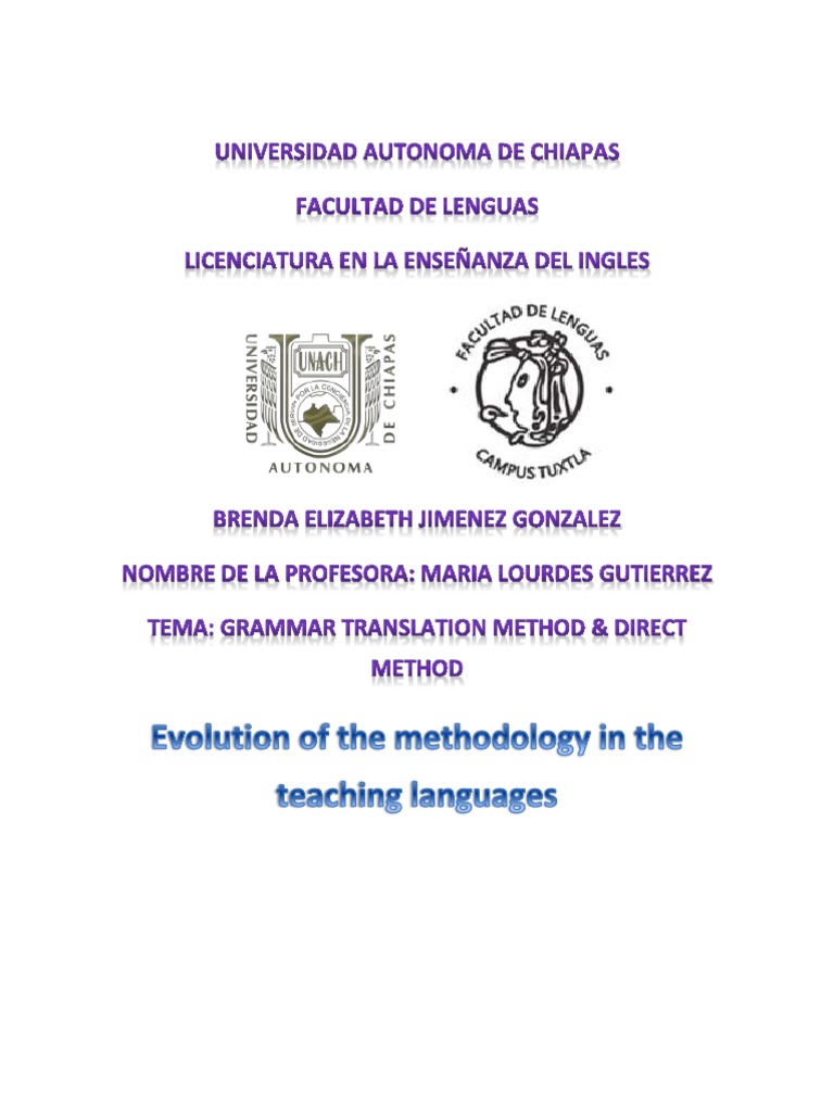Grammar Translation Vs Method Direct Method | PDF | Linguistics | Pedagogy