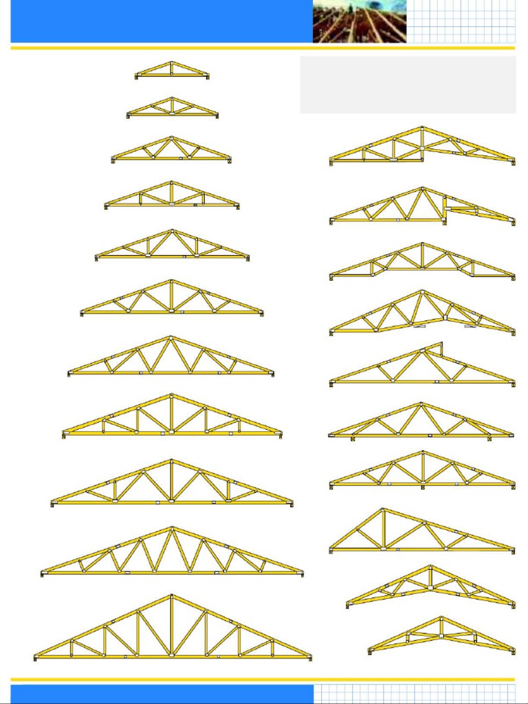 TRUSSES - Encyclopedia of Trusses (P8) | PDF