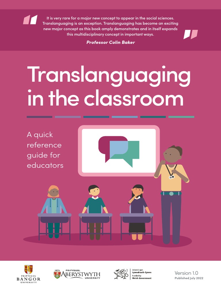 translanguaging-in-the-classroom | PDF | Teachers | Second Language