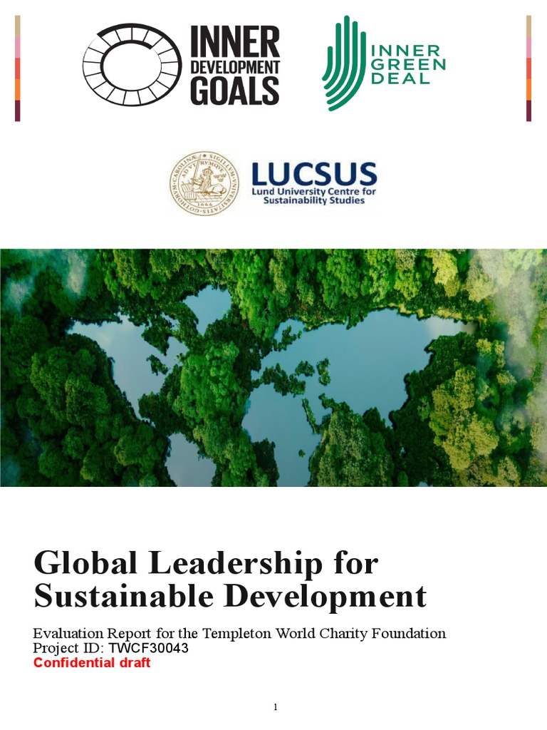 IDG Report Templeton V5 | PDF | Sustainability | Quantitative Research