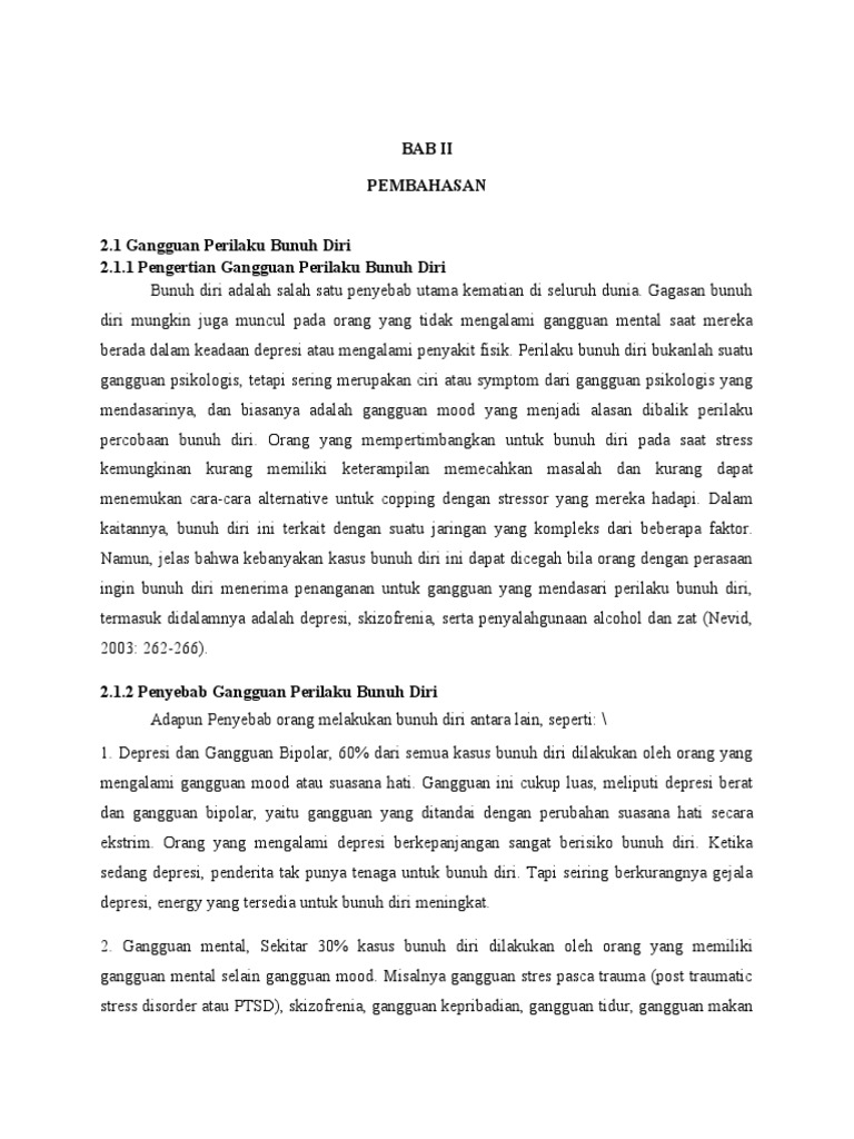 Bab 2 Makalah Abnormal Pdf