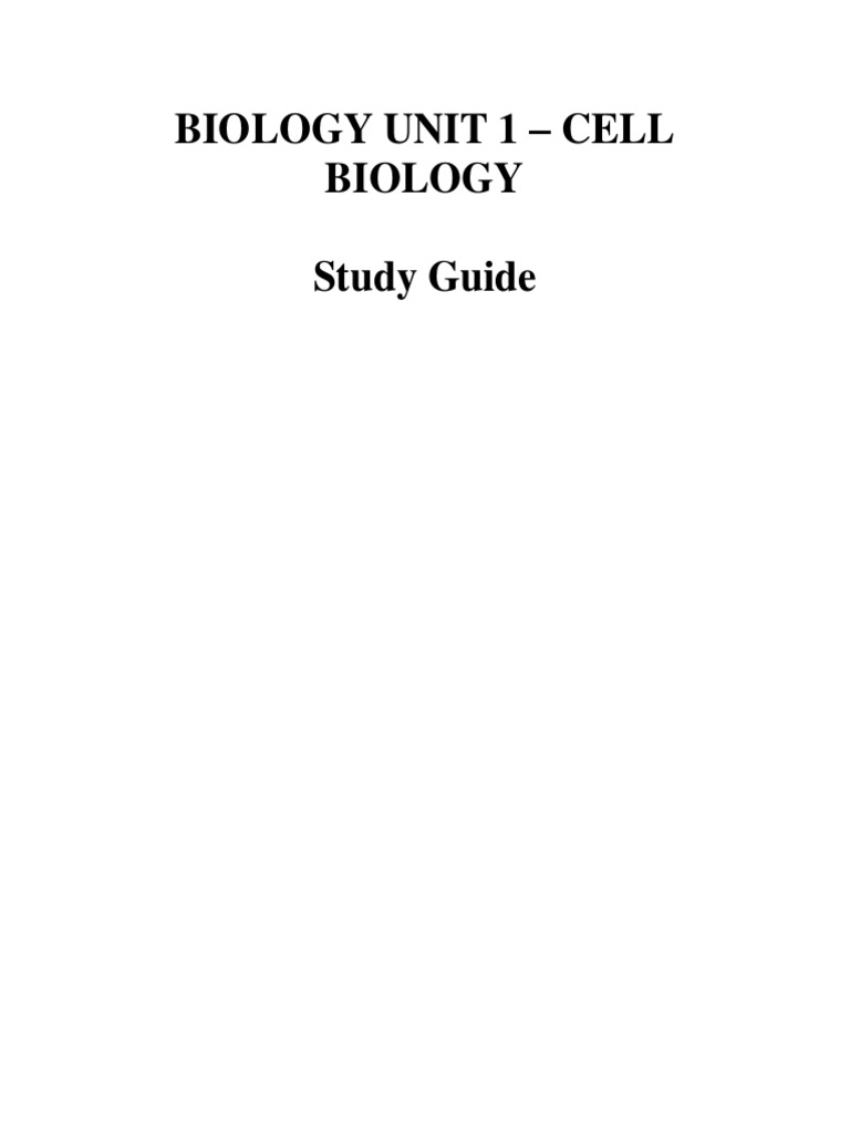 IB Biology SL Topics Study Guide | PDF | Meiosis | Mitosis