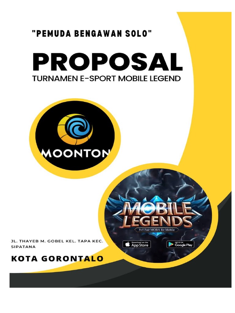 Proposal Mobole Legend | PDF