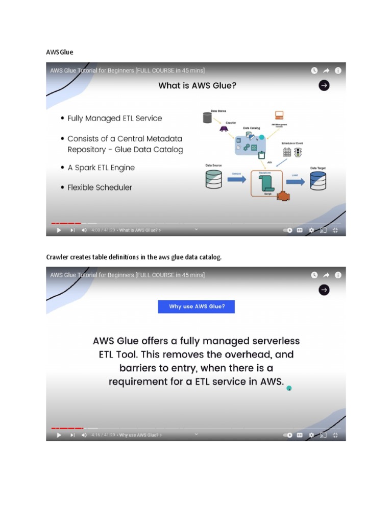 Aws Glue | PDF