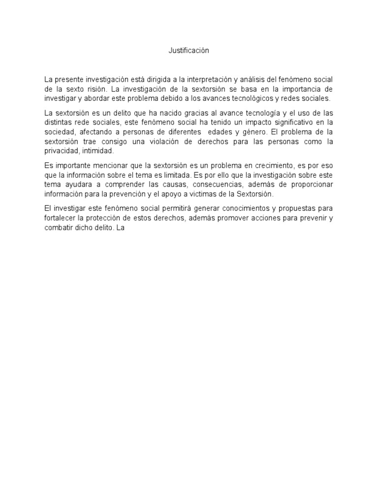 Justificación | PDF | Ciencia y matemáticas