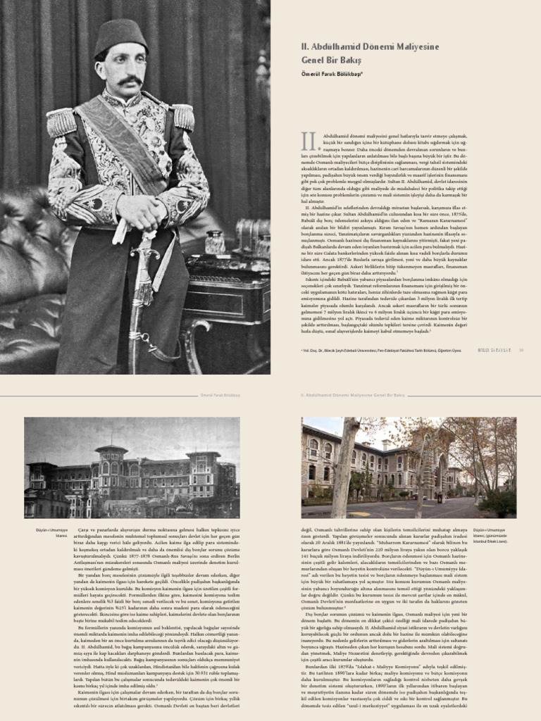 II Abdulhamid Donemi Maliyesine Genel Bi | PDF