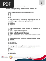 Grade 3 Q1 ARPAN LAS Week 3 | PDF