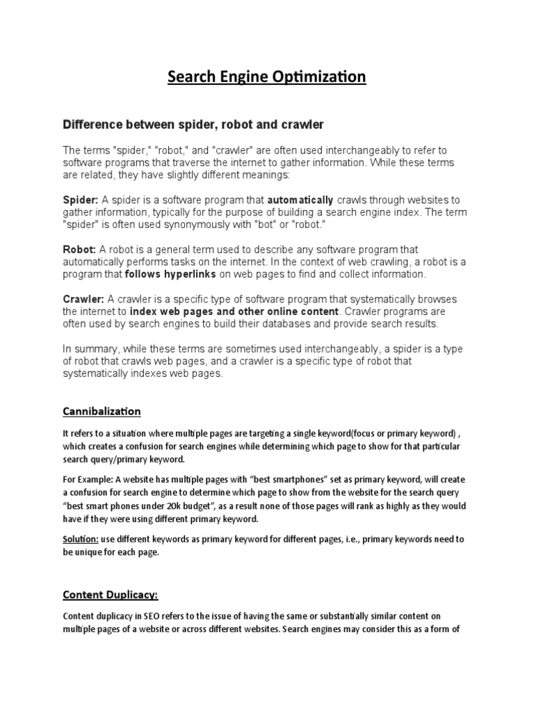 Search Engine Optimization - NOtes | PDF | Search Engine Optimization ... Search Engine Optimization - NOtes | PDF | Search Engine Optimization ...