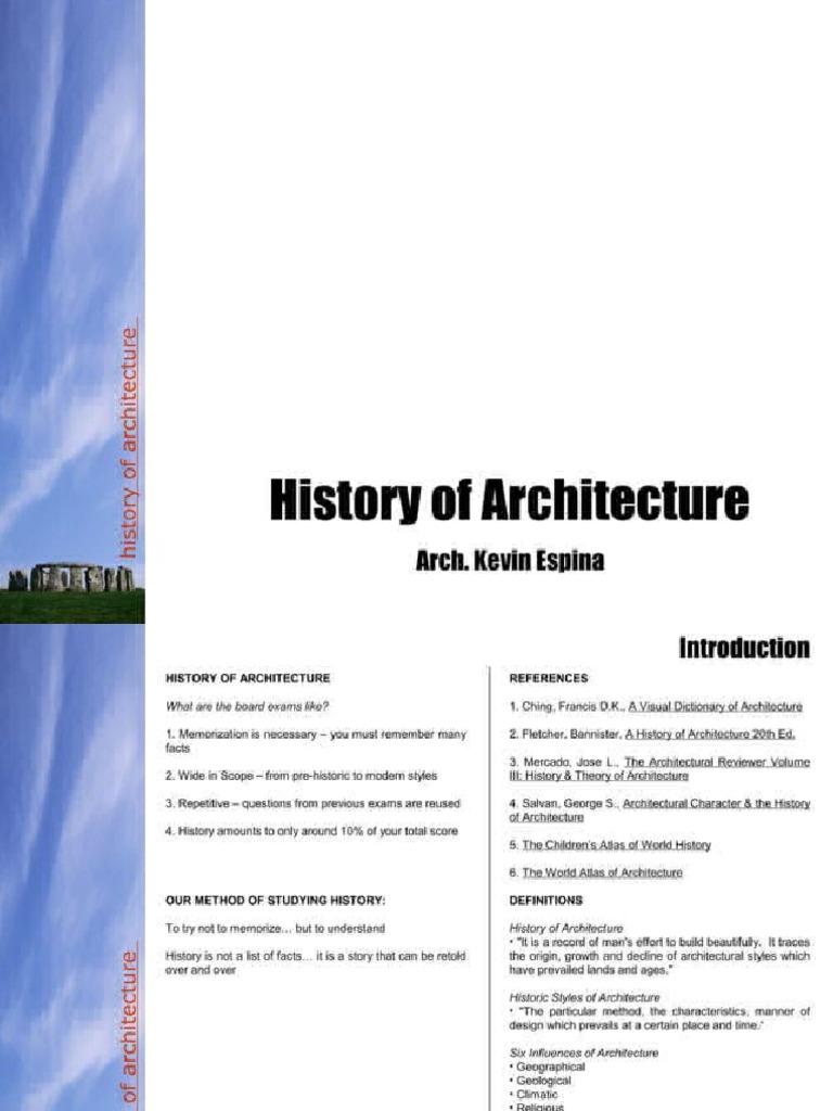 History of Arch | PDF
