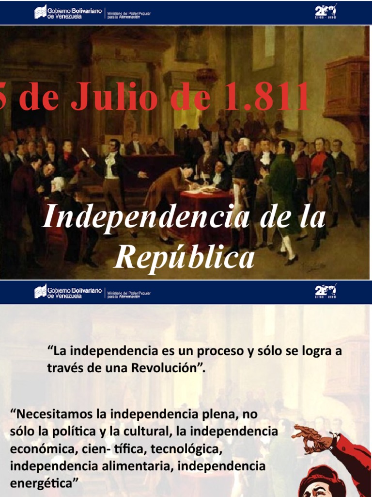 5 de Julio de 1811 | PDF | América del Sur