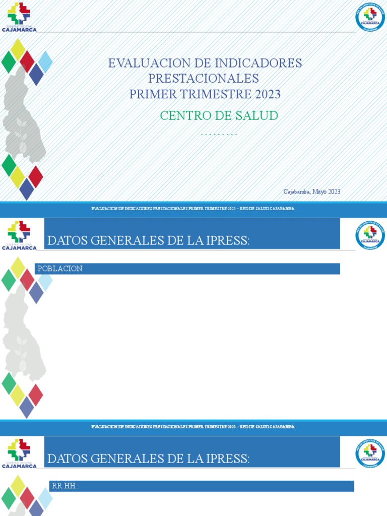 PLANTILLA PPT EVAL INDICADORES I TRIM 2023 | PDF | Adolescencia ...