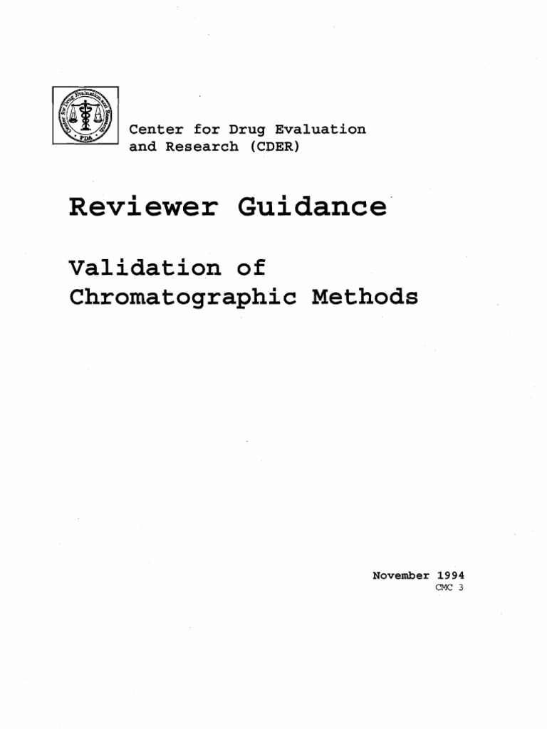 Chromatographic Methods Validation Guide | PDF | High Performance ...