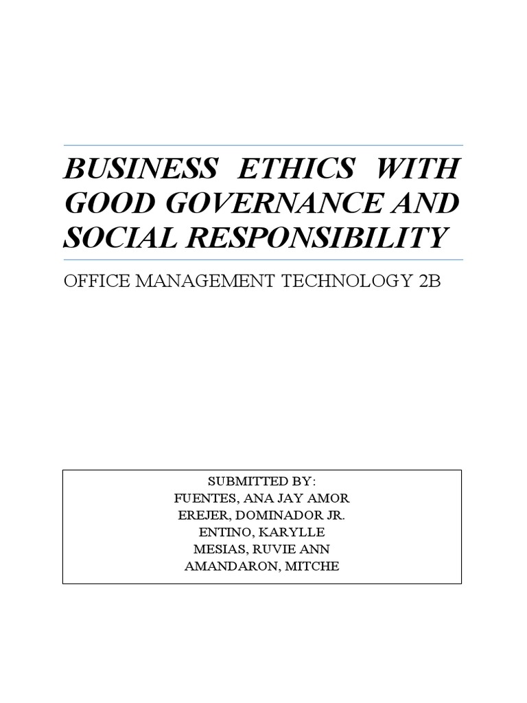 Business-Ethics-Case-Analysis-Final-Output | PDF