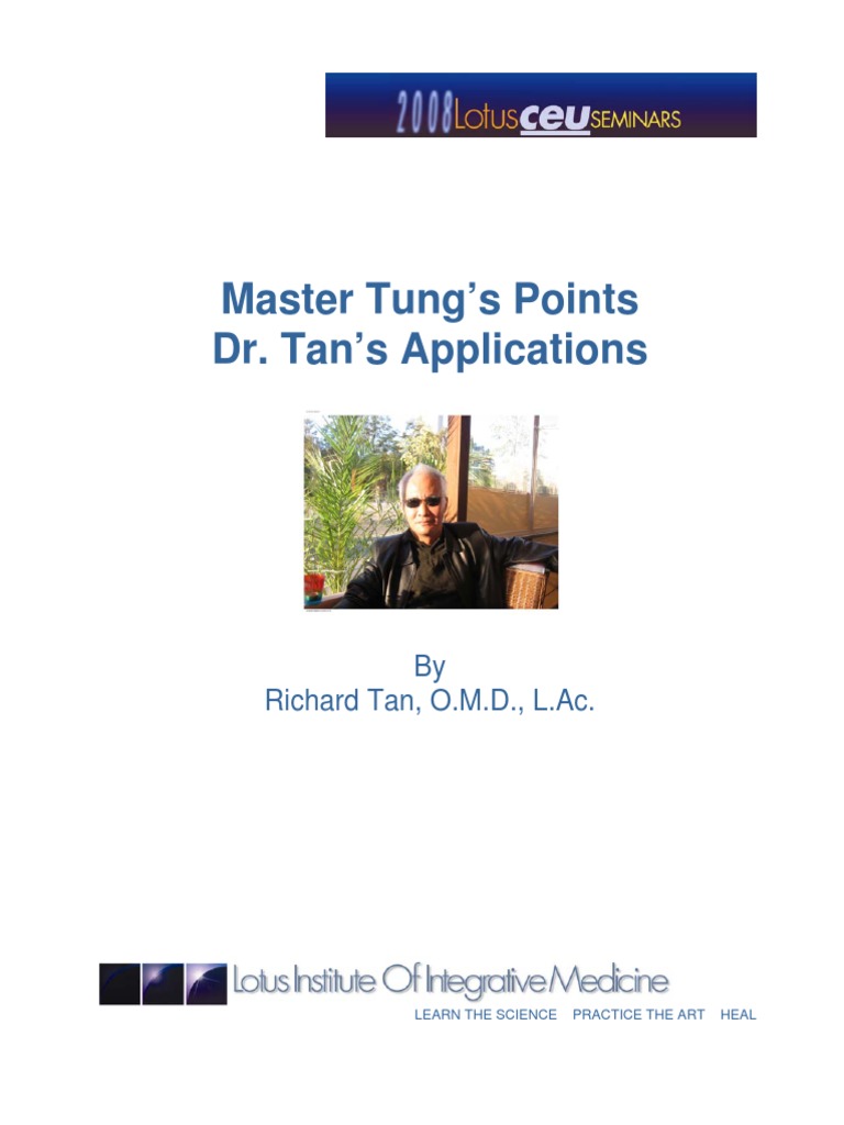 Pontos de Tan | PDF | Hand | Meridian (Chinese Medicine)