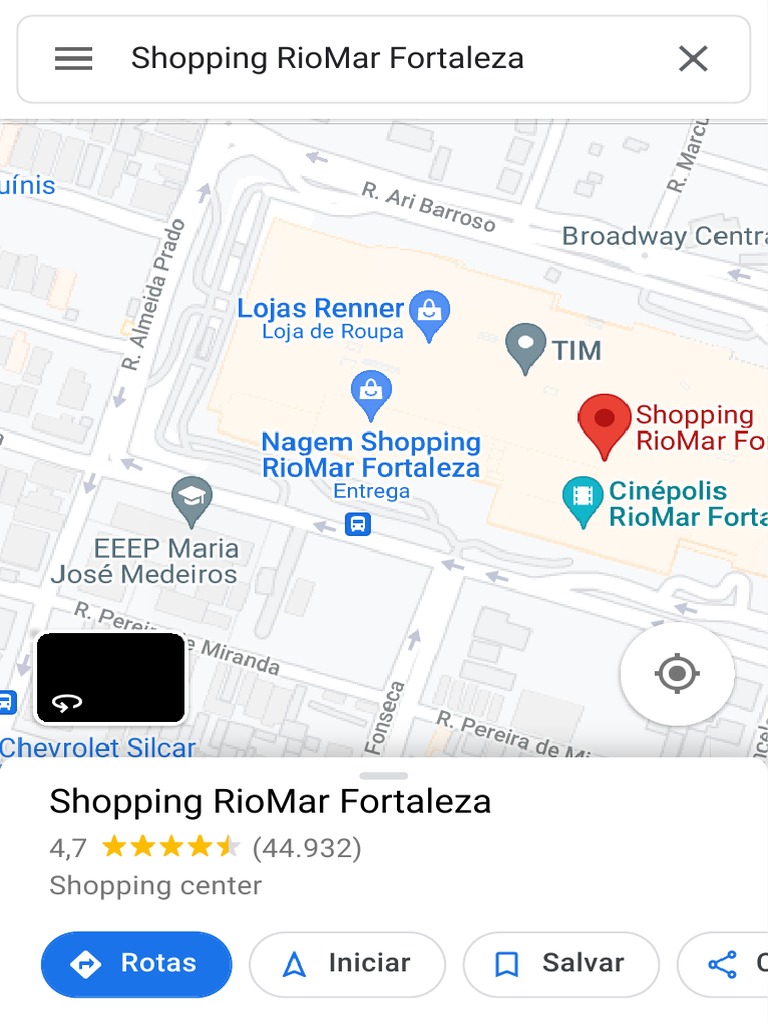 Shopping RioMar Fortaleza - Google Maps | PDF