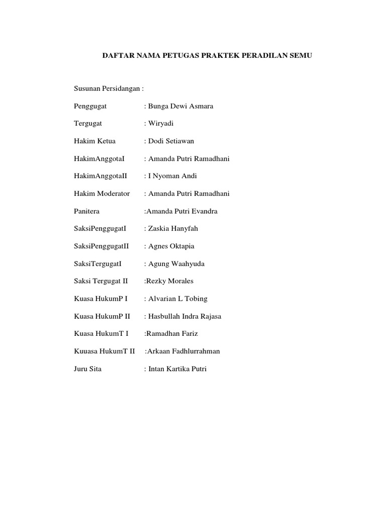 Susunan Berkas | PDF