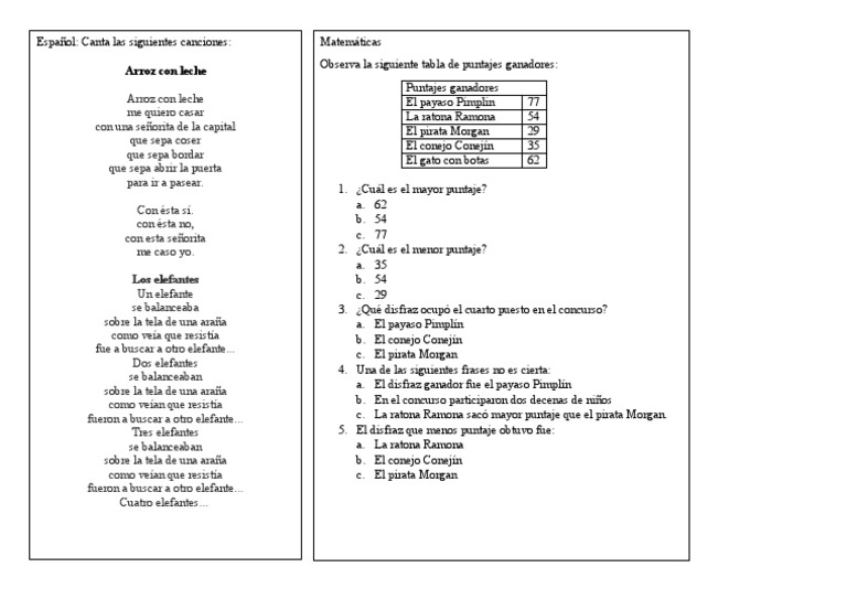 Ficha 25 Cuarto Periodo | PDF