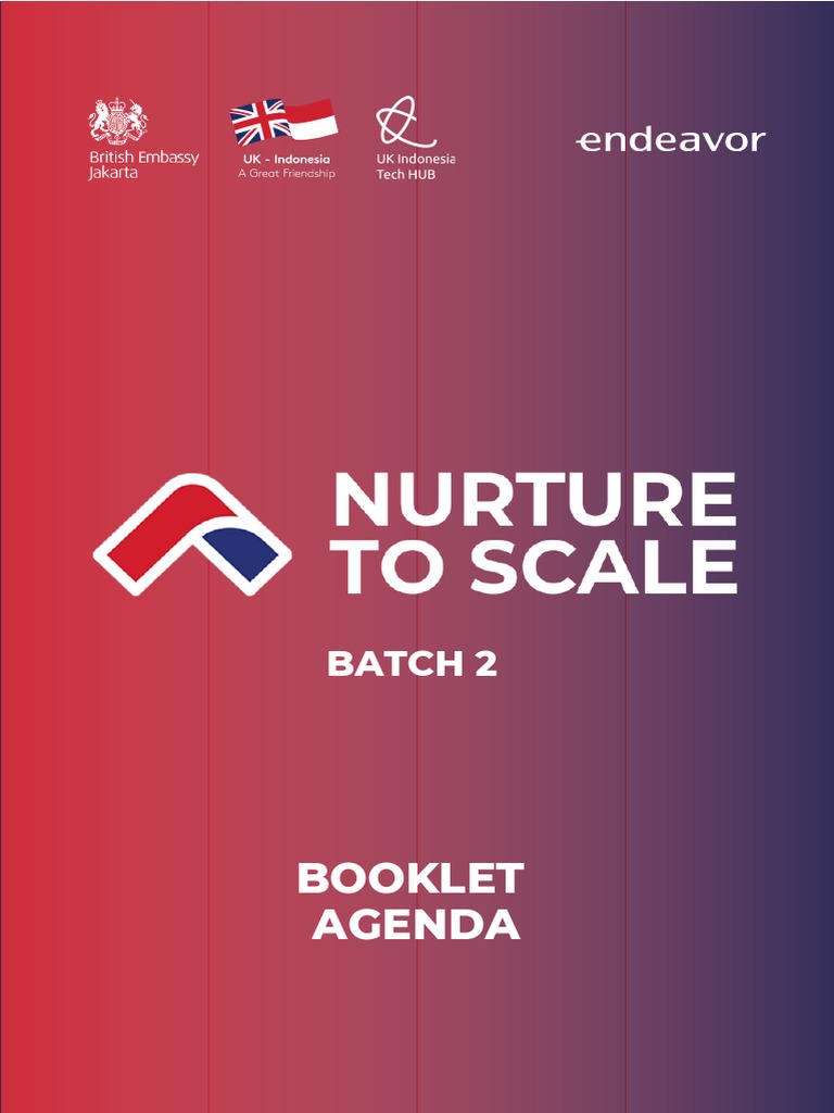 NTS #2 Booklet Agenda | PDF | Startup Company | Small Business ...