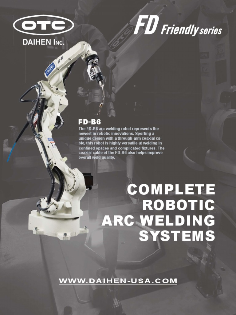 OTC 5 Series II Robotic Welding 2021 1 | PDF | Welding | Construction