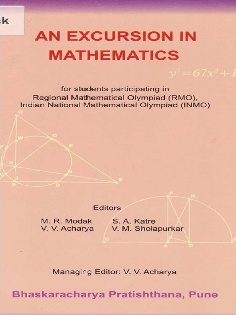 Wiac - Info PDF An Excursion in Mathematics PR | PDF