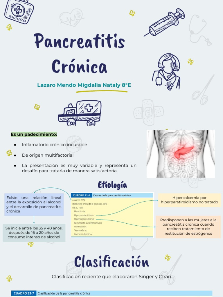 Pancreatitis | PDF | Dolor | Enfermedades y trastornos humanos