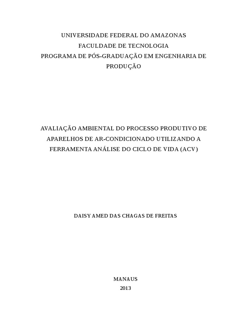 Daisy Amed Das Chagas de Freitas | PDF | Tecnologia e Engenharia
