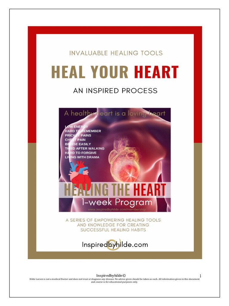 Heal Your Heart Program | PDF | Heart Valve | Heart