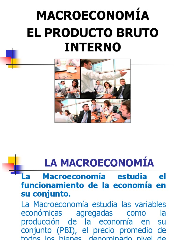 Macroeconomía y PBI | PDF | Macroeconómica | Producto Interno Bruto