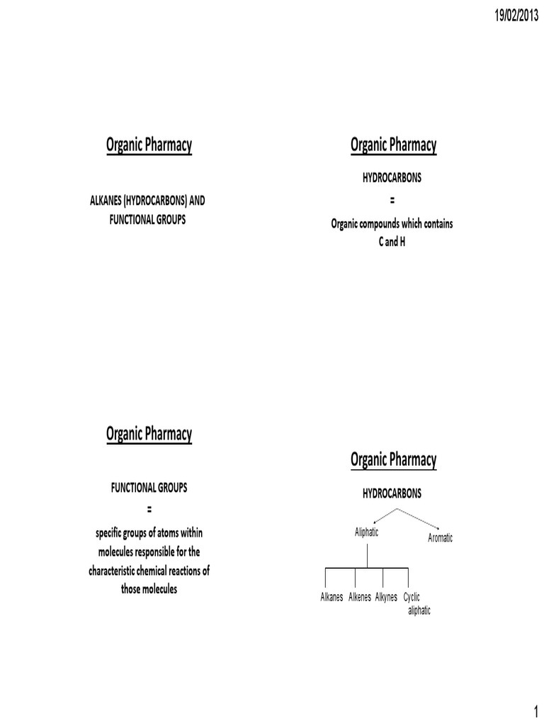 EWU PHRM 103 Lecture Slides 2 | PDF | Alkane | Organic Chemistry EWU PHRM 103 Lecture Slides 2 | PDF | Alkane | Organic Chemistry