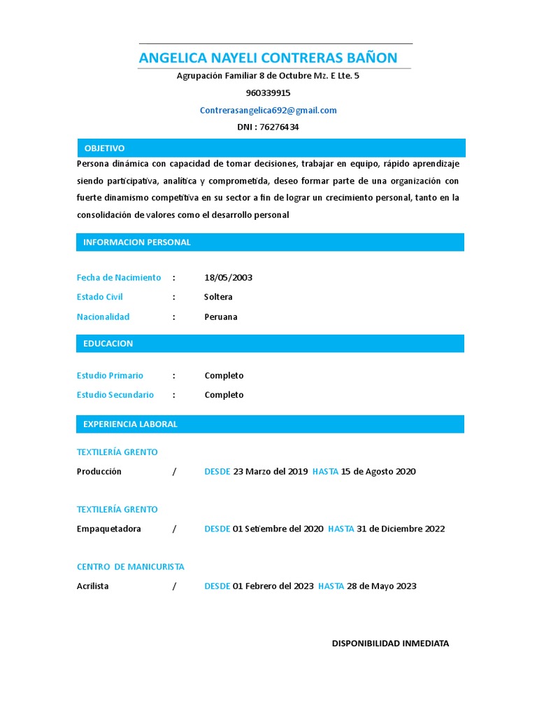 Angelica Nayeli Contreras Bañon | PDF