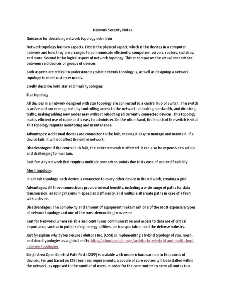 Network Security Notes | PDF