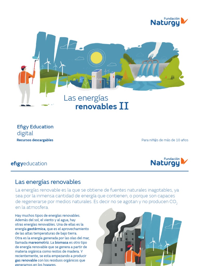 Fichas-Didacticas Renovables 02 | PDF | Energía renovable | Energía solar
