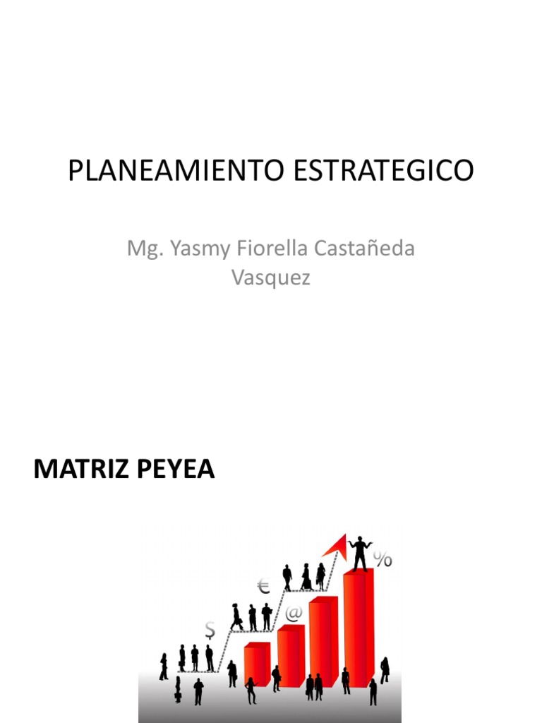 Estrategias con Matriz PEYEA | PDF | Matriz (Matemáticas)