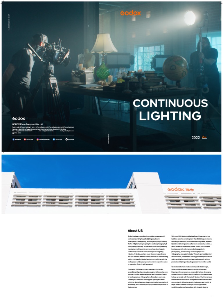 Godox Continuous Lighting 2nd en 20220919-1 | PDF | Power Supply | Wireless