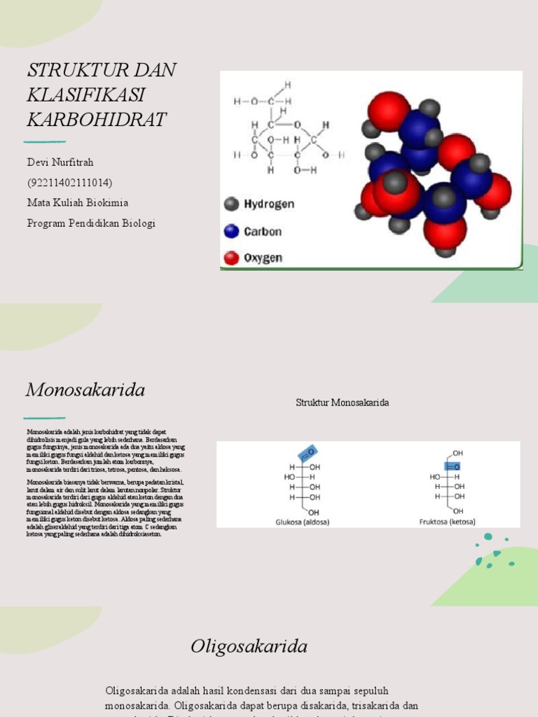 Struktur Karbohidrat | PDF | Griya & Taman