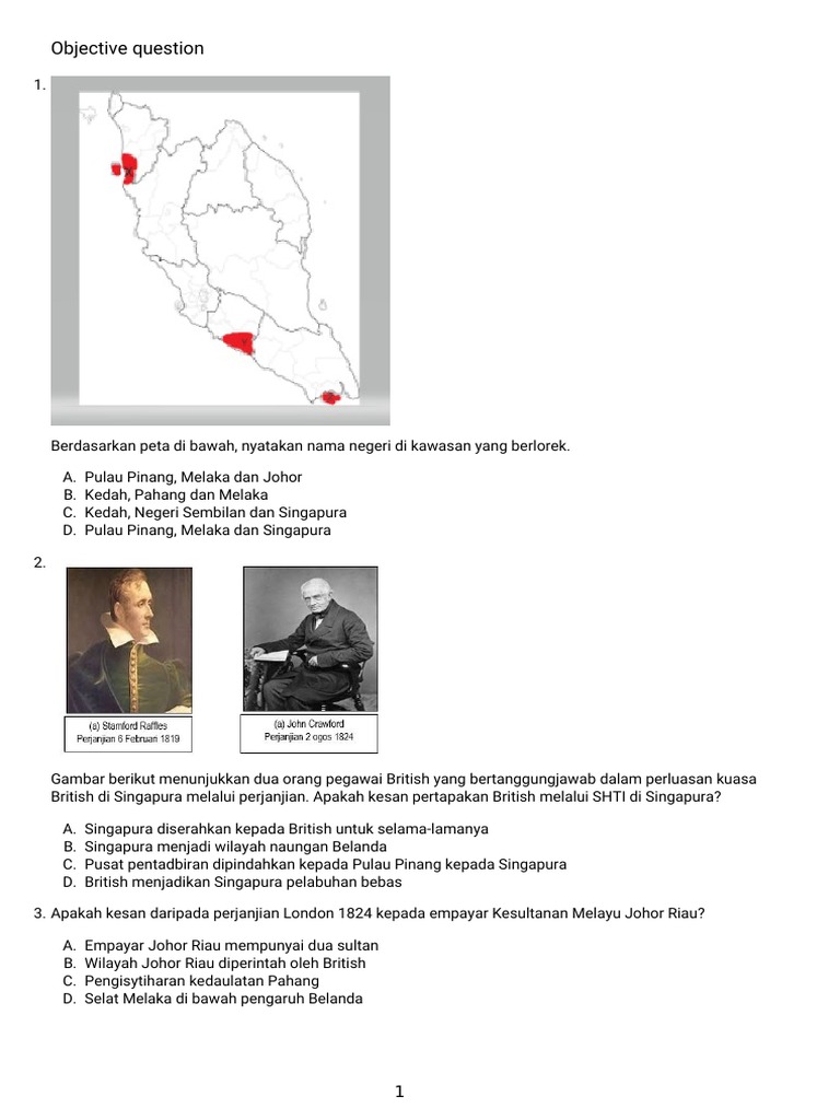 Sejarah - Sejarah F3 Bab 2 - 2022 | PDF