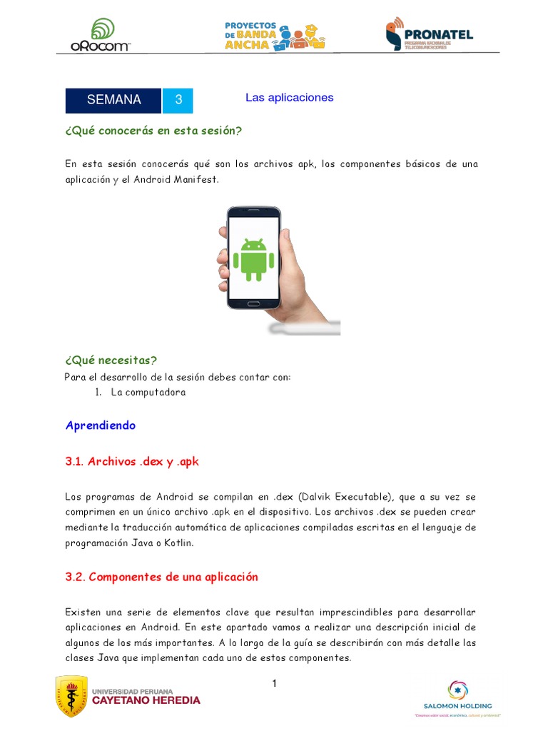 Guia3 Basico | PDF | Software de la aplicacion | Android (sistema operativo)