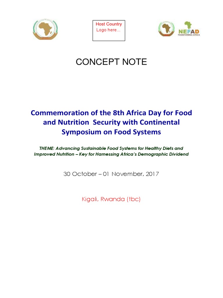 Concept Note - ADFNS - Nut Symposium 2017 - Draft | PDF | Human ...