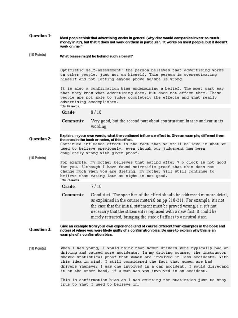 Phil 210 Quiz 3 | PDF