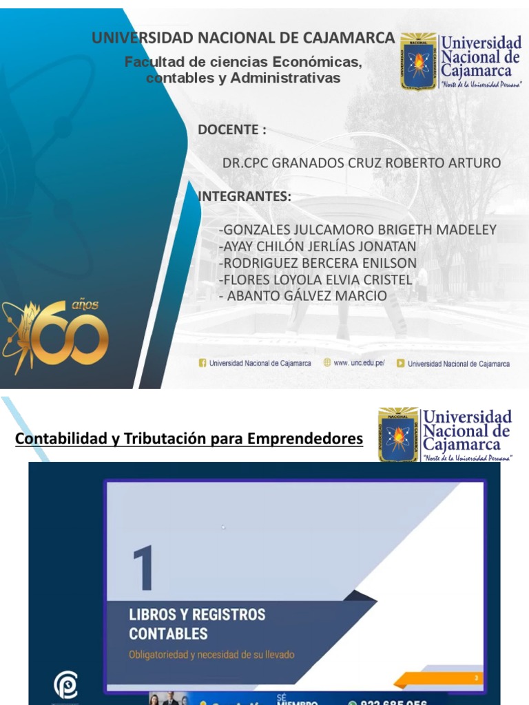 Clase Tutorial Contabilidad Y Tributación Para Emprendedores Pdf